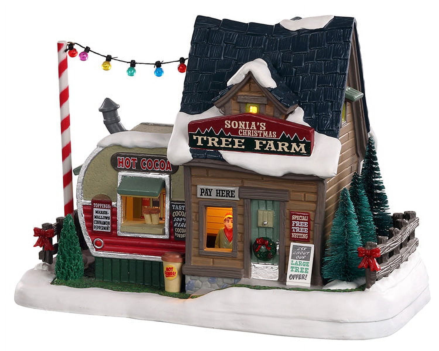 Lemax Village Collection Sonia's Tree Farm #05695 - Walmart.com