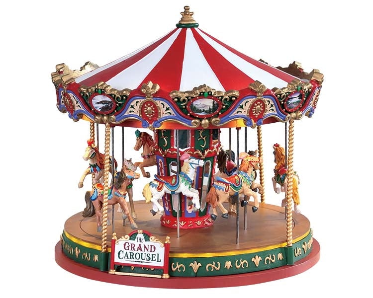 Lemax Village Collection The Grand Carousel #84349 - Walmart.com
