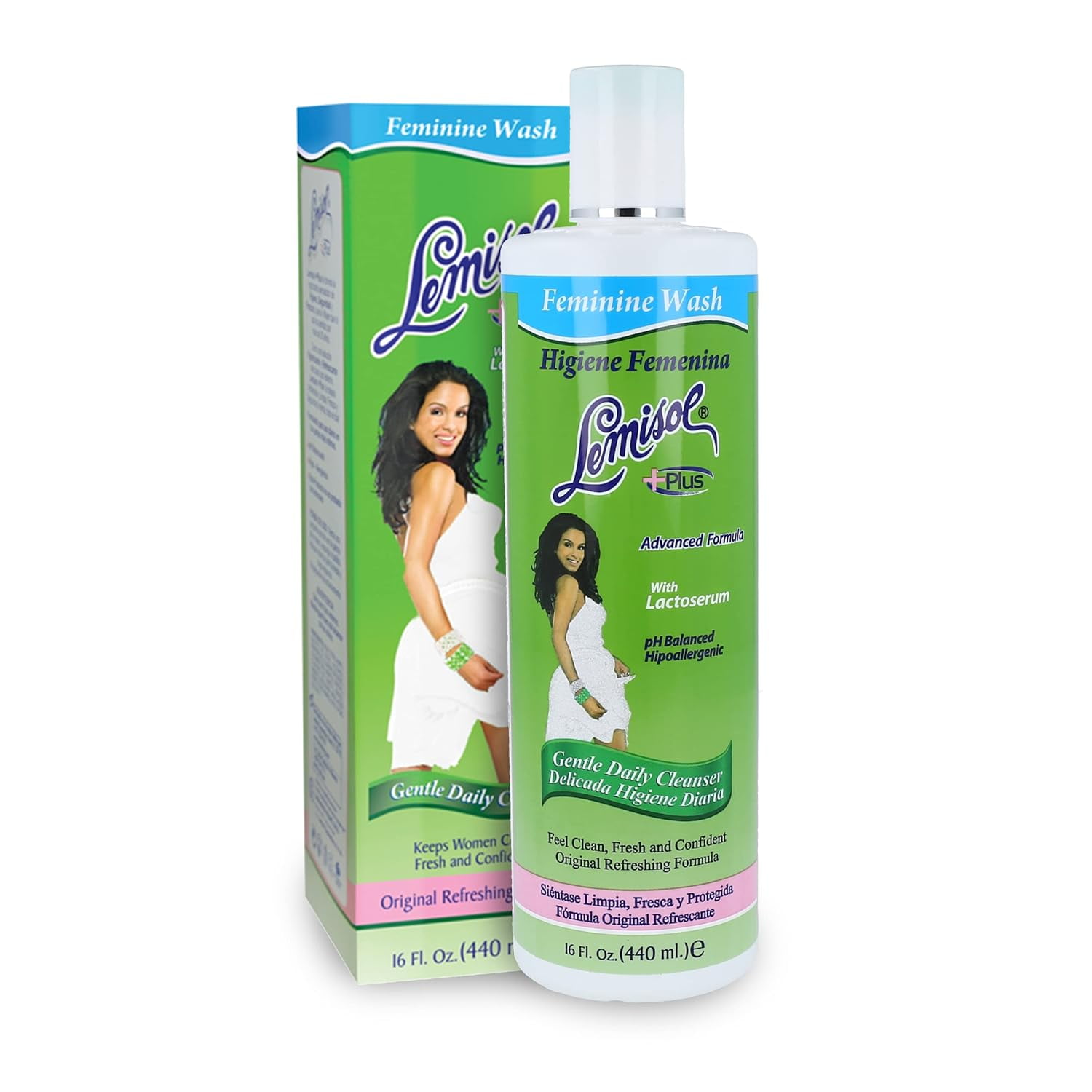 Lemisol Plus Feminine Intimate Wash, Odor Control, Gentle Daily ...