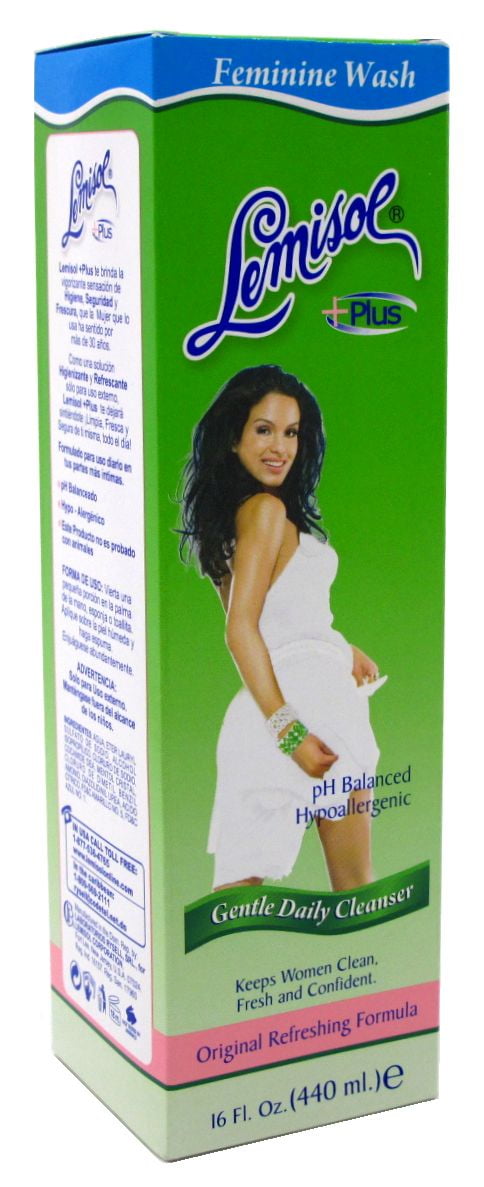 Lemisol Plus Feminine Wash Gentle Daily Cleanser 16oz (Pack of 3 ...