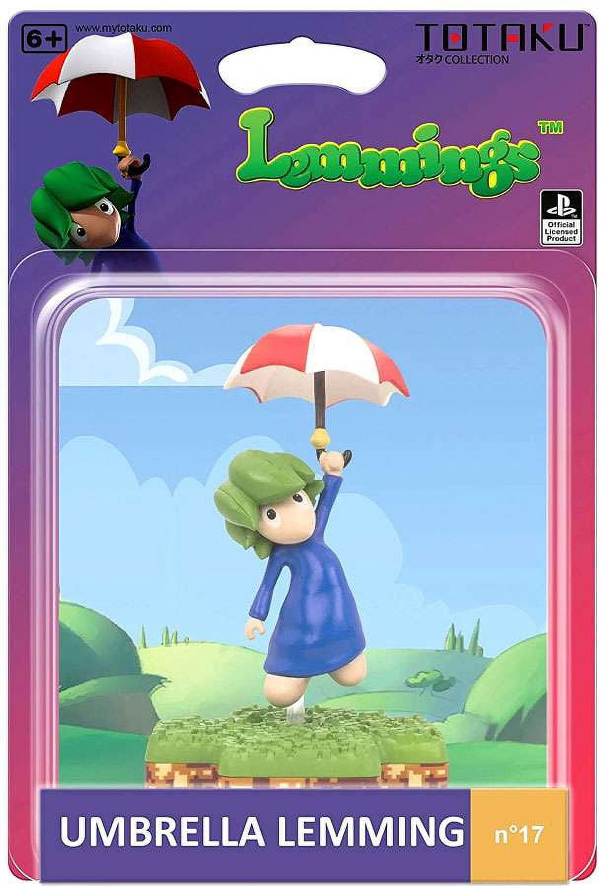 Lemmings TOTAKU Collection Umbrella Lemming Vinyl Figure - Walmart.com