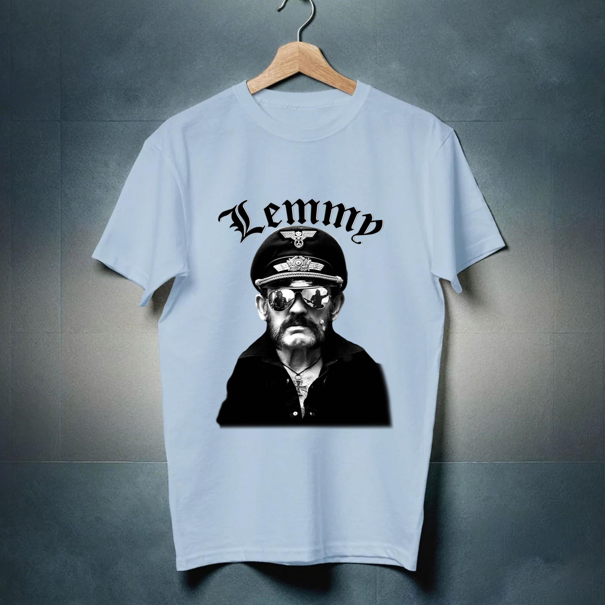 Lemmy Kilmister Motorhead Rock, Band T-Shirt Black S-3XL - Walmart.com