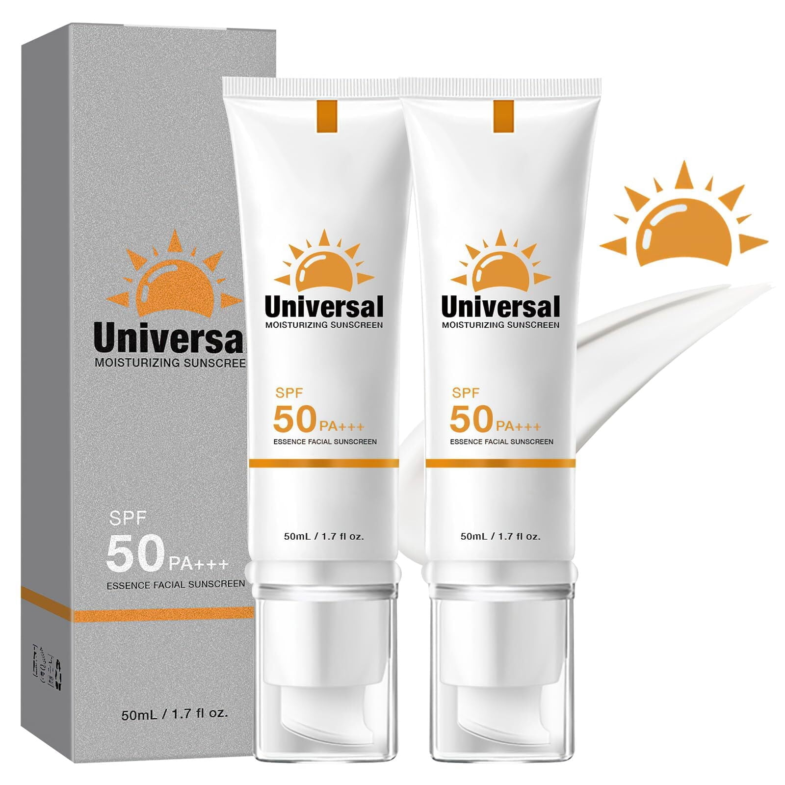 LemoHome 2PCS Hydrating Sheer Face & Body Sunscreen Lotion SPF 30 for ...
