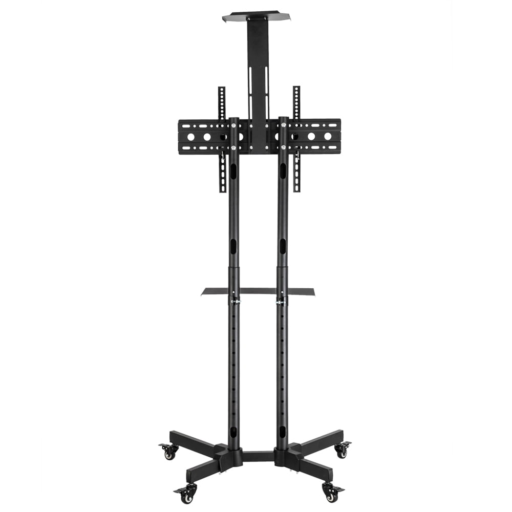 LemoHome Rolling TV Stand Wheels for TVs up to 70 inch Tilt Upgraded TV ...