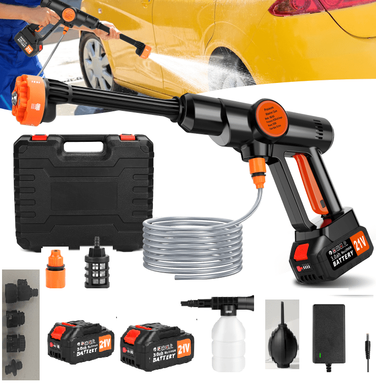 Lemolifys 900PSI Cordless Pressure Washer, 550W 1.5GPM Portable Power ...
