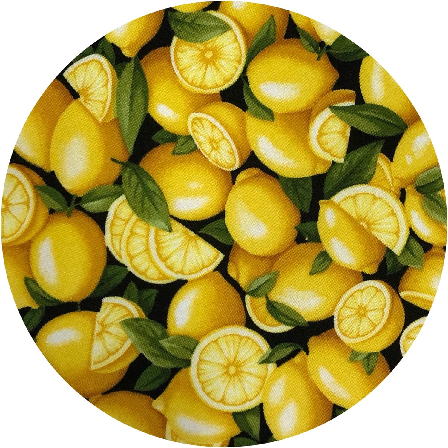 Lemon 10" Non-Slip 10" Trivet/Pot Holder/Hot Pad, 100% Cotton ...