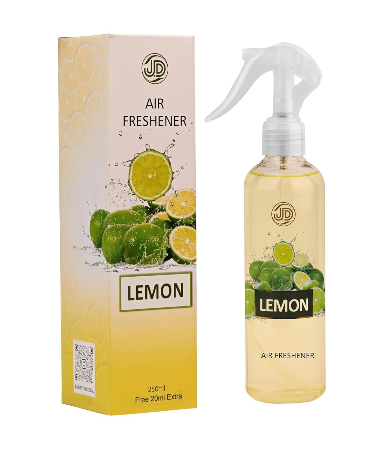 Lemon Air Freshener 250ml Room Air Freshener A Wave of Freshness ...