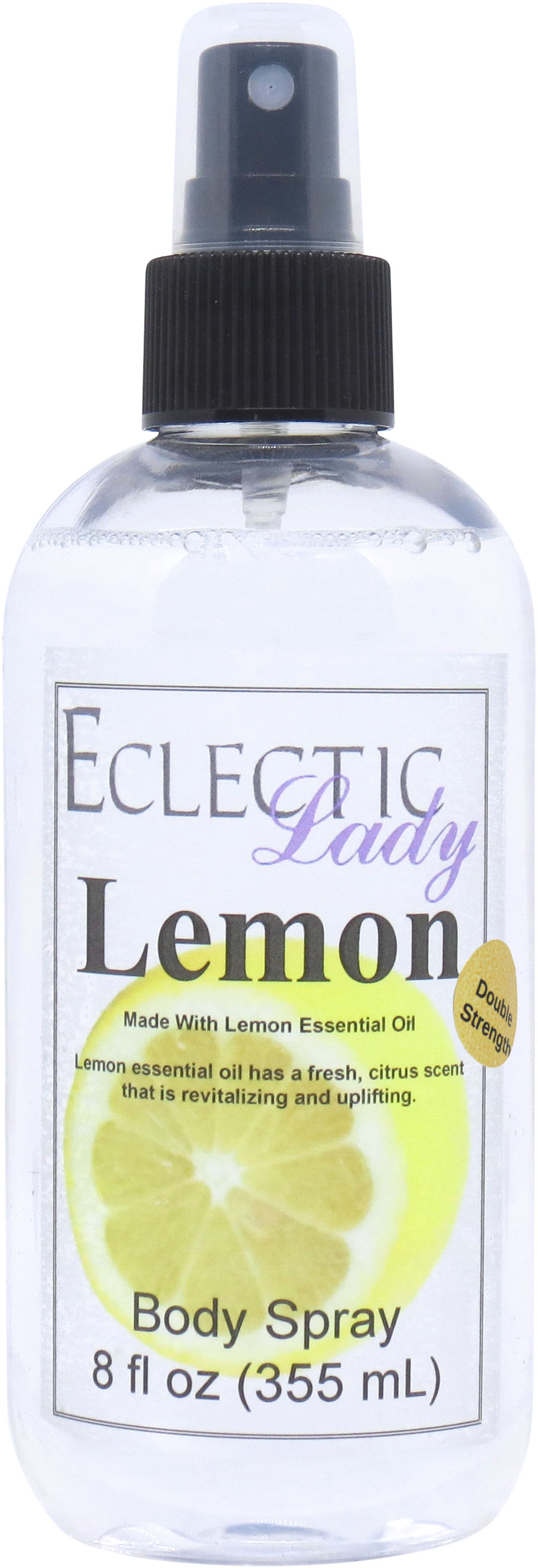 Lemon Body Spray, Eclectic Lady, Hydrating Mist, Unisex (Double ...