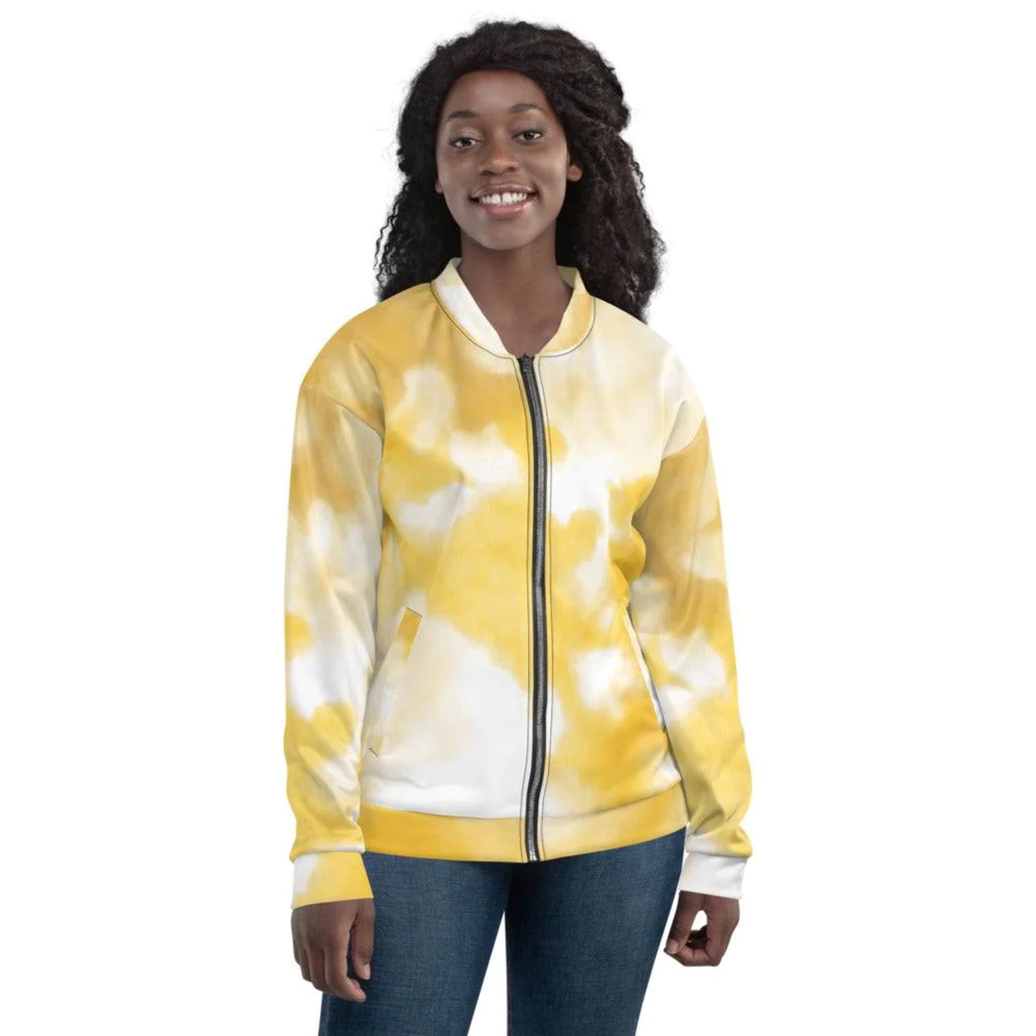 Lemon Bomber Jacket - Walmart.com