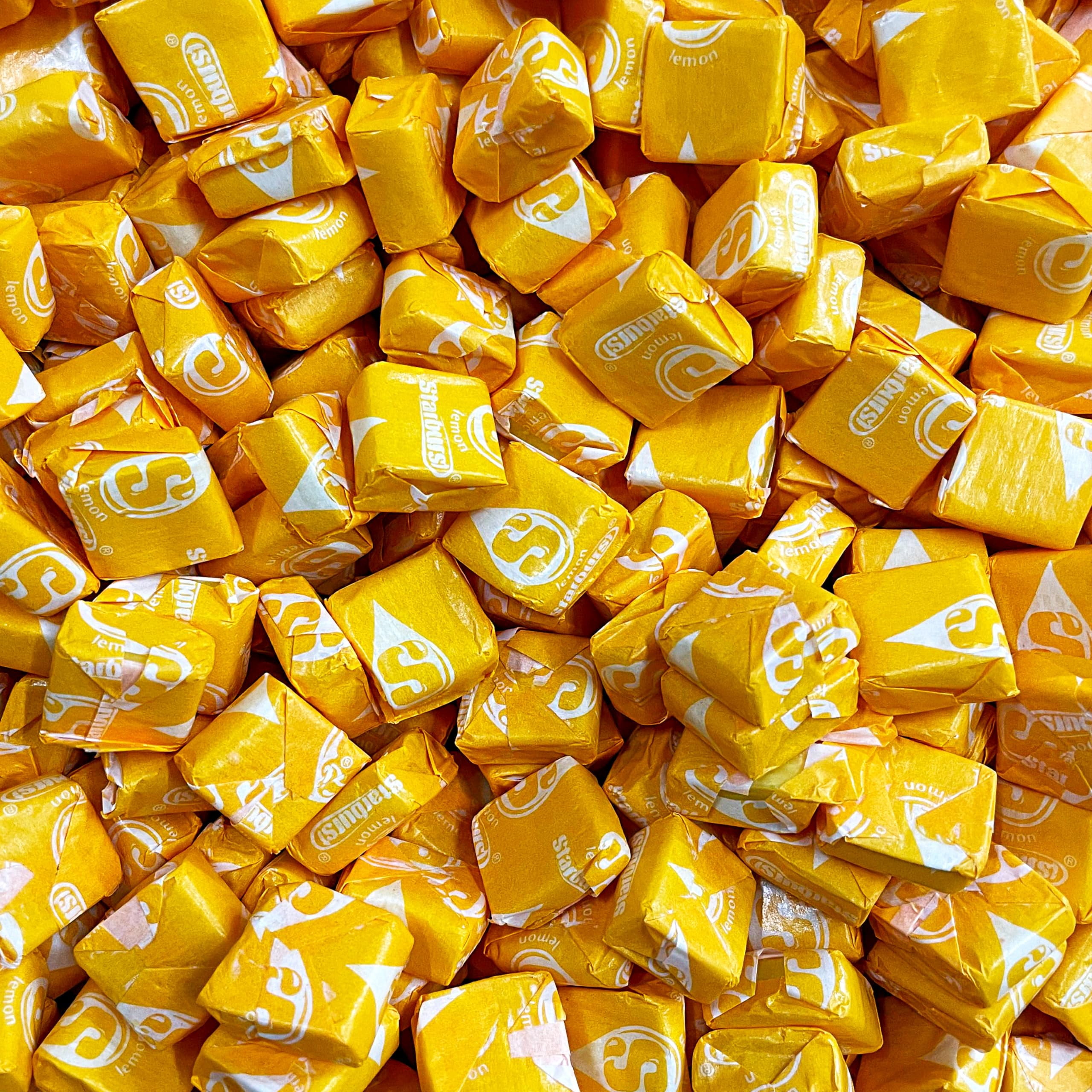 Lemon Chewy Candy - ESF27 1 LB, Yellow Single Flavor Soft Original ...