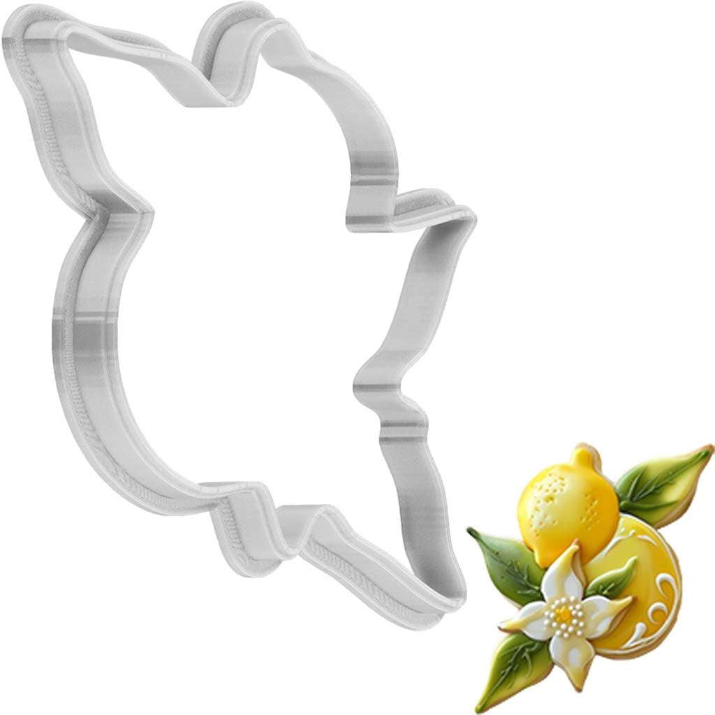 Lemon Cookie Cutter 4 Inch Made in USA by WONDERTORY - Walmart.com