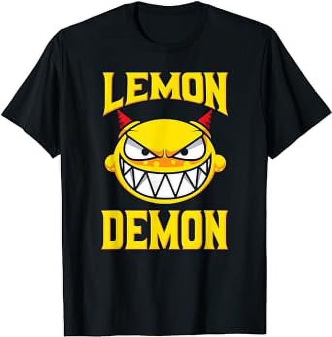Lemon Demon Funny Lemon Fruit Juice Quote Lemonade T-Shirt - Walmart.com