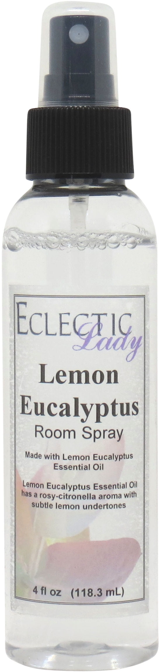 Lemon Eucalyptus Room Spray by Eclectic Lady, 4 Ounces, Fragrant ...