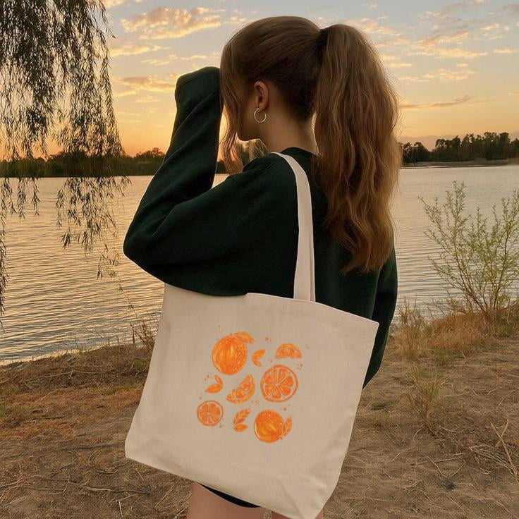 Lemon Fruit Classic Citrus Style Illustration Tote Bags - Walmart.com