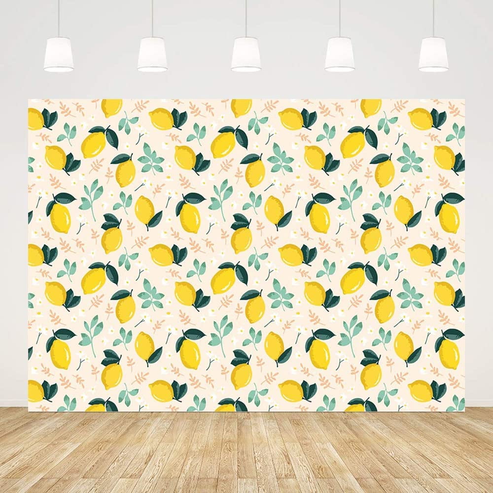 Lemon Fruit Photography Backdrop for Party Photography Background ...