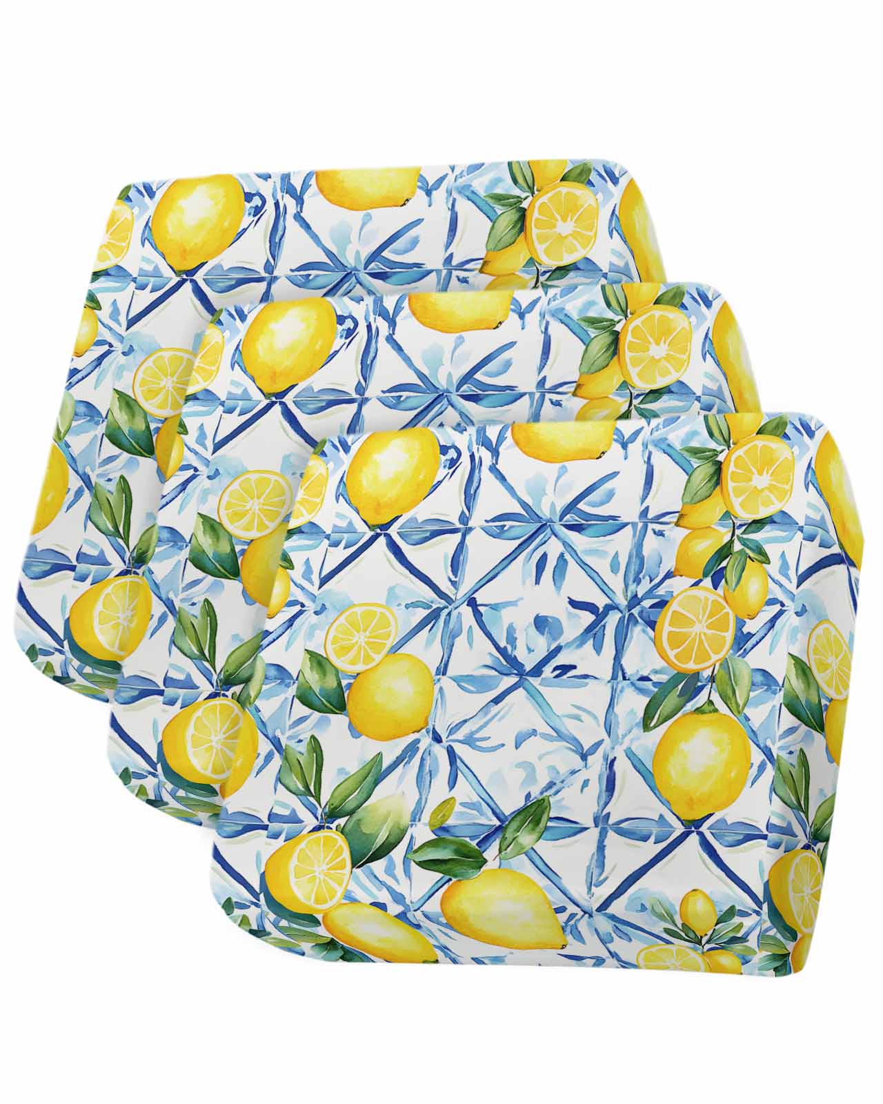 Lemon Fruit Sofa Couch Cushion Covers Washable, Removable Stretchable ...