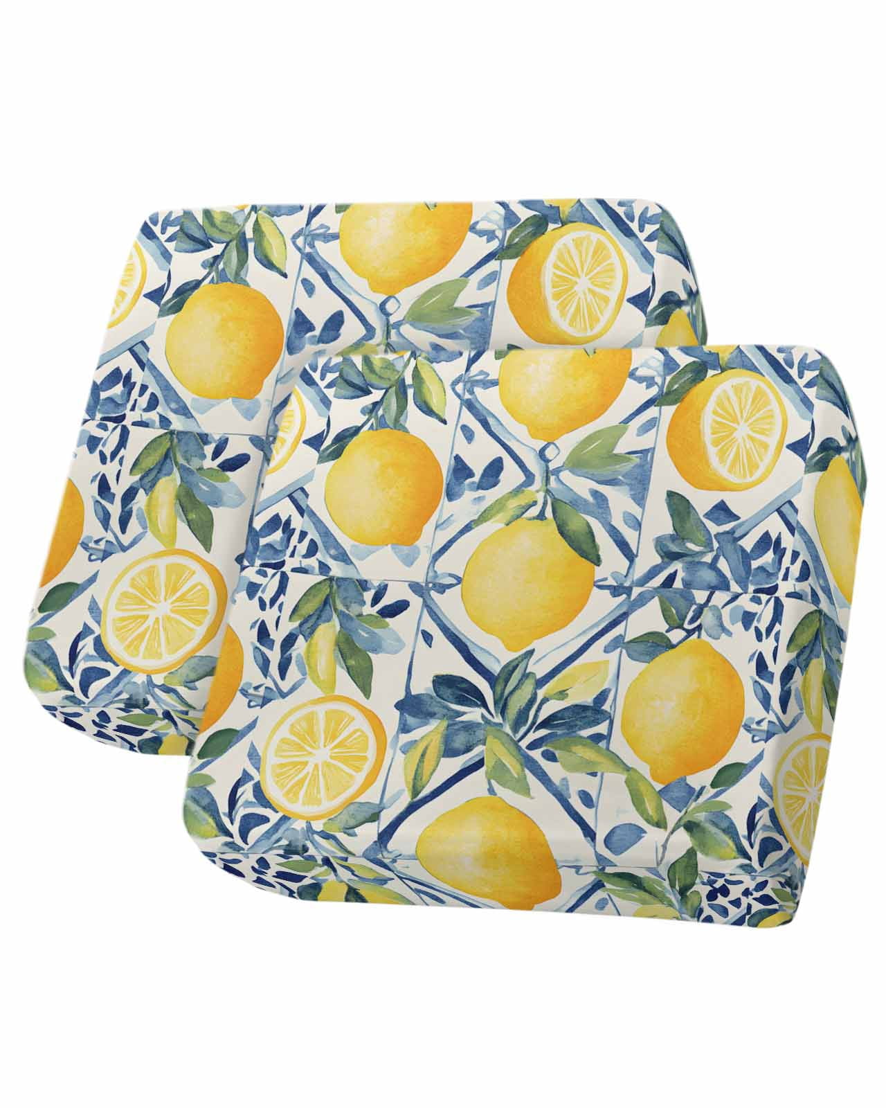 Lemon Fruit Sofa Couch Cushion Covers Washable, Removable Stretchable ...