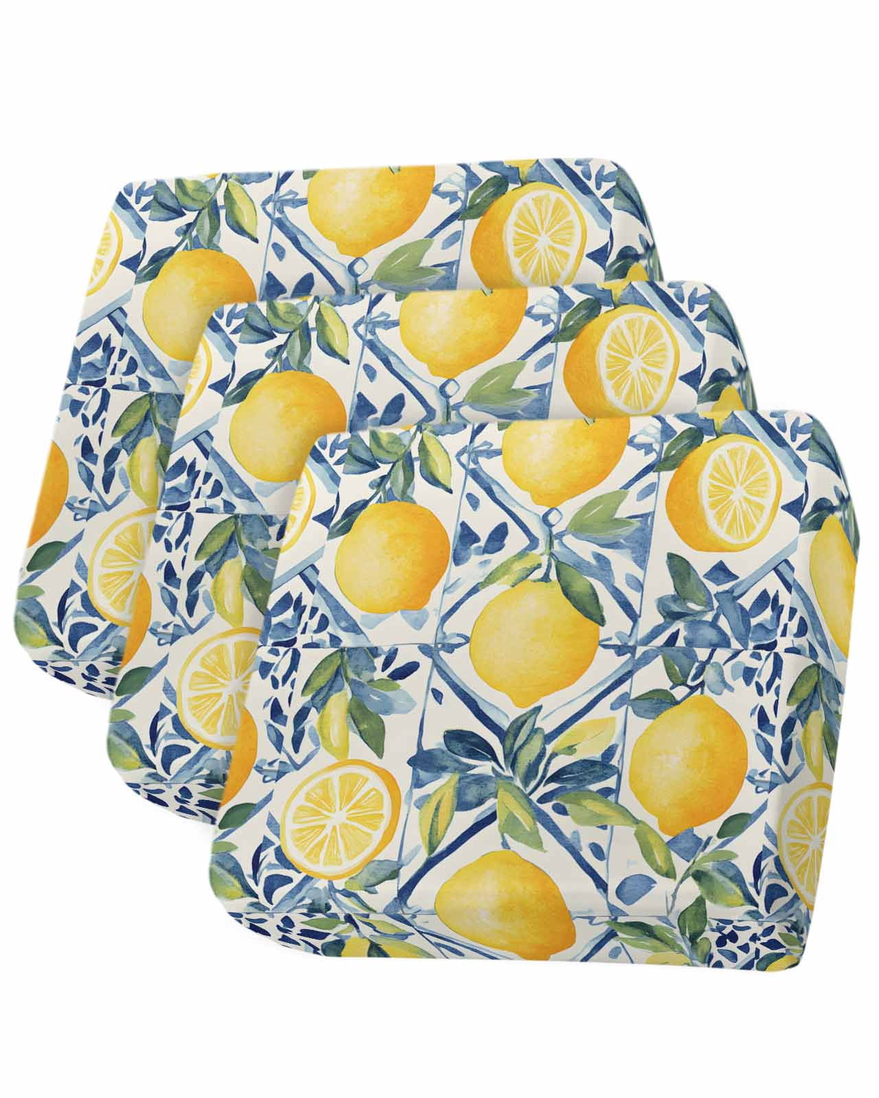 Lemon Fruit Sofa Couch Cushion Covers Washable, Removable Stretchable ...