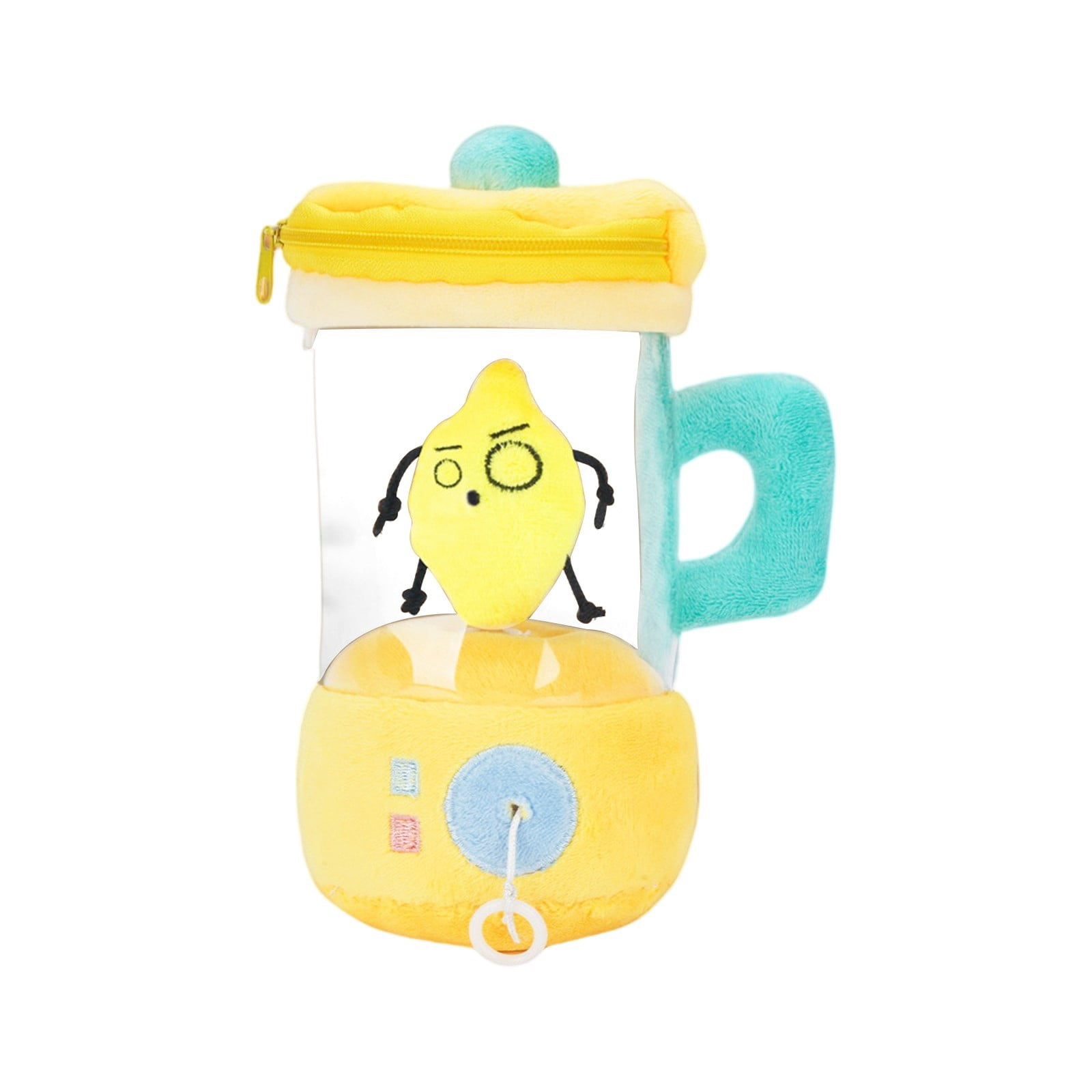 Lemon Funny Plush 7.1" Blender Kitchen Toys for Kids Girl Playhouse ...