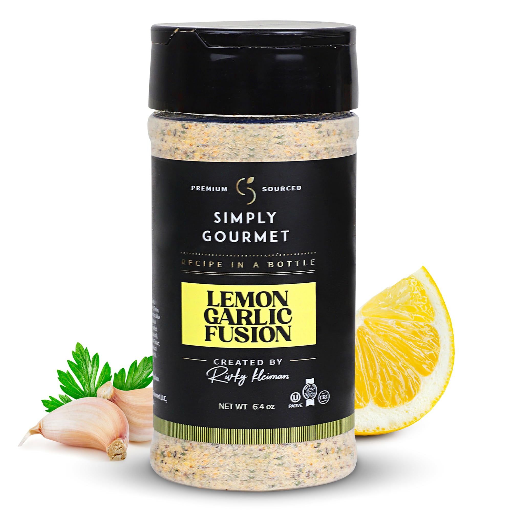 Lemon Garlic Seasoning “Recipe MFF30 in a Bottle” - Premium Gourmet ...