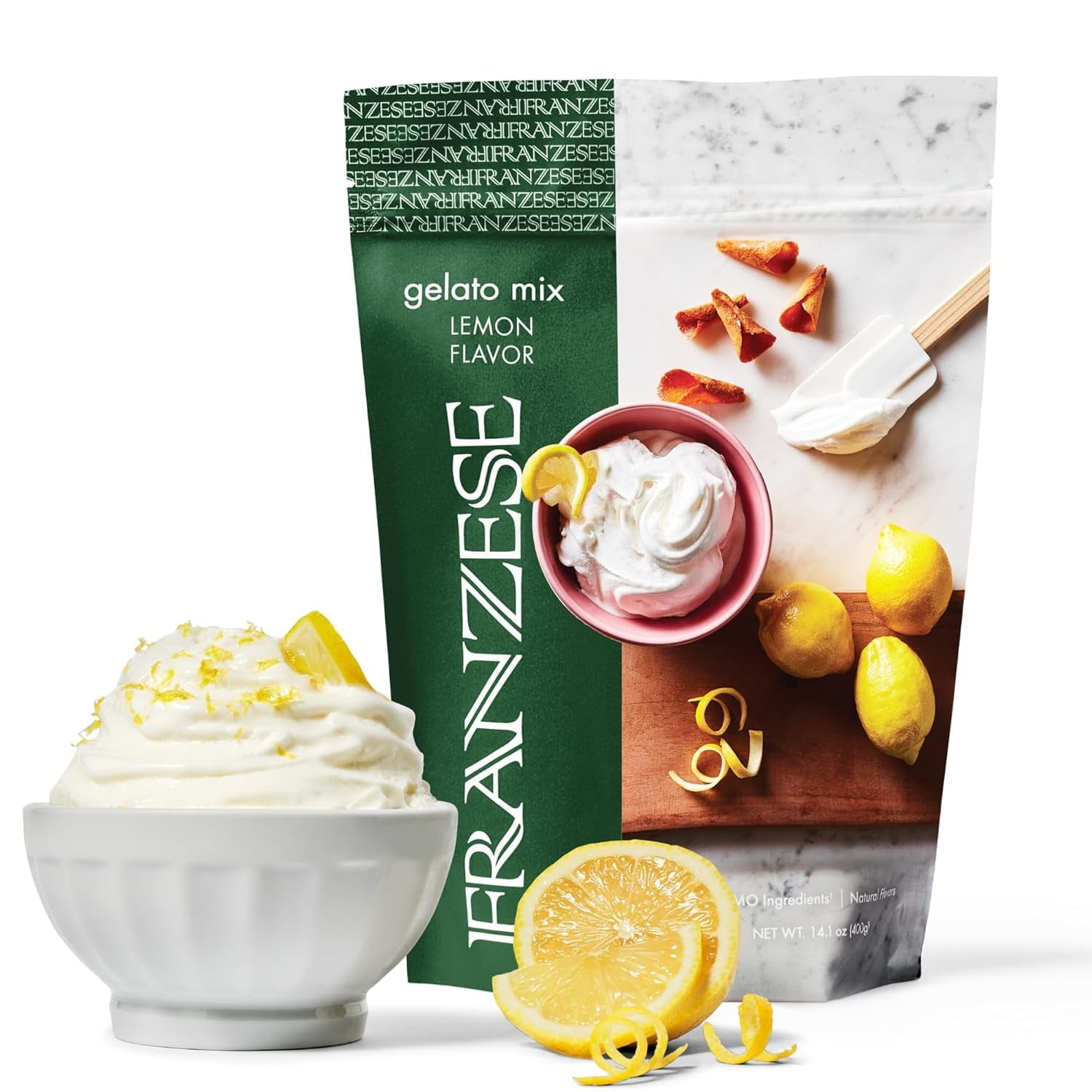 Lemon Gelato Mix | Create Homemade Gelato in Minutes, Ice-Cream Maker ...