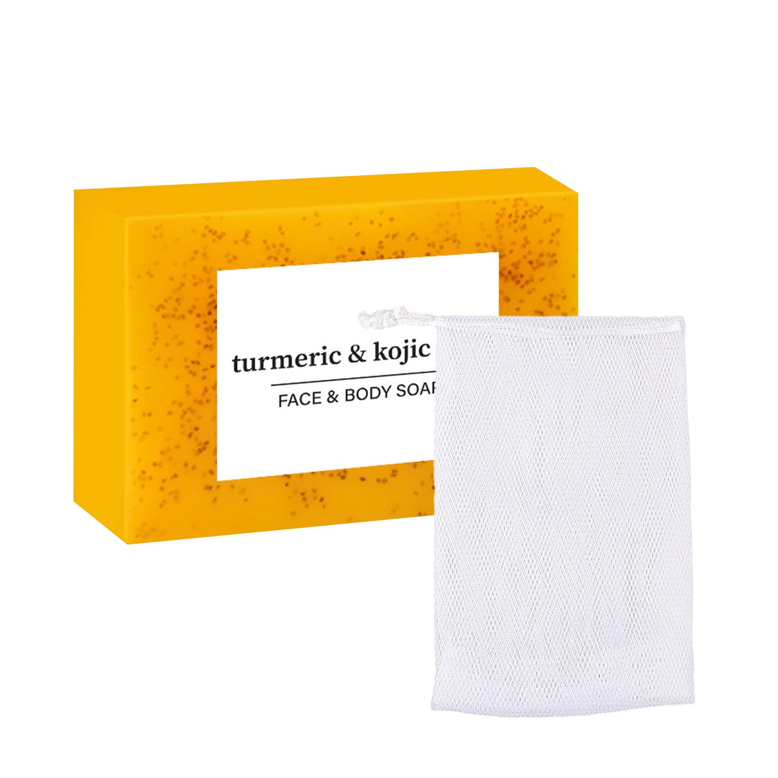 Lemon Ginger Turmeric Soap Bar, Brightening & Exfoliating Facial & Body ...