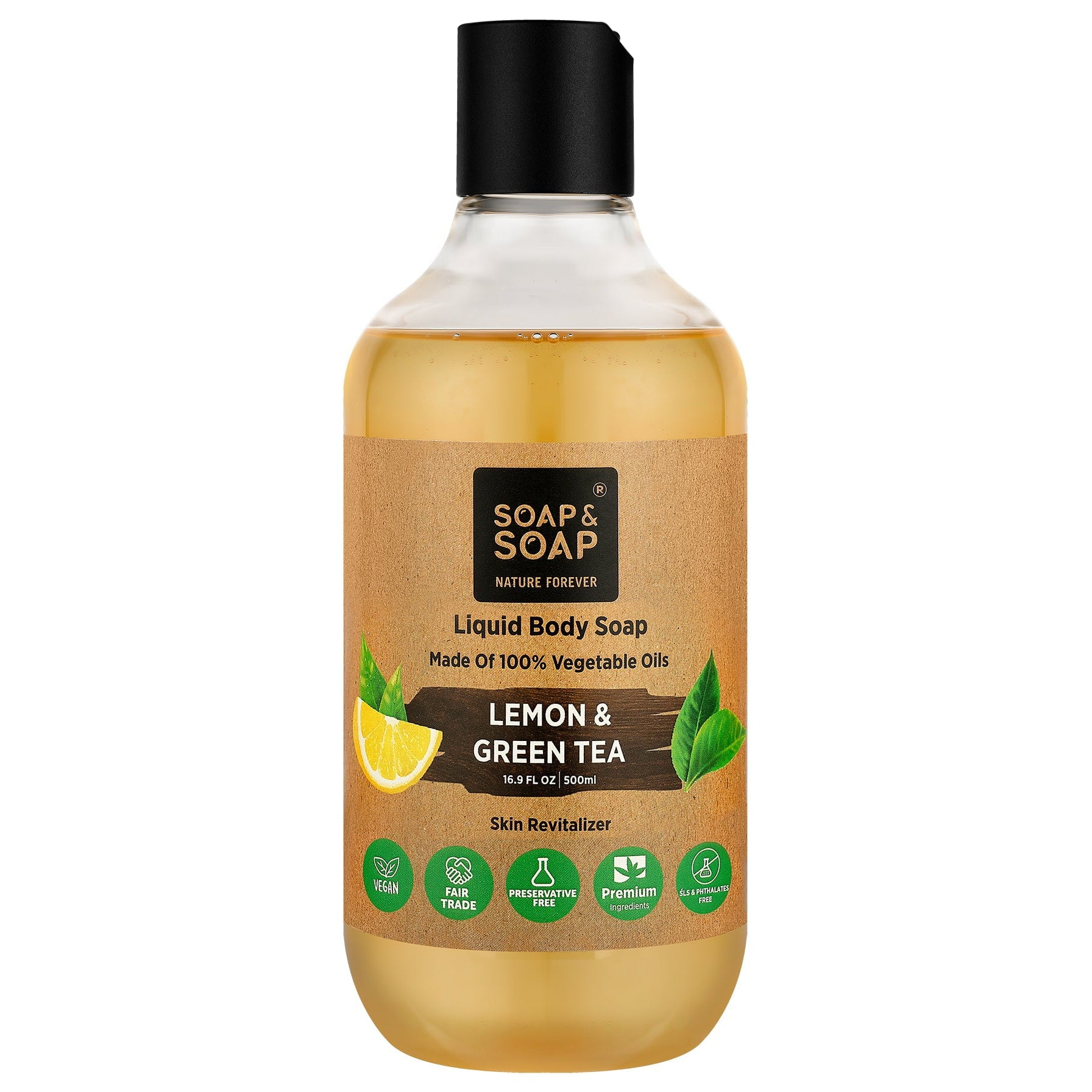 Lemon & Green Tea Liquid Body Wash 16.9 FL OZ - Walmart.com