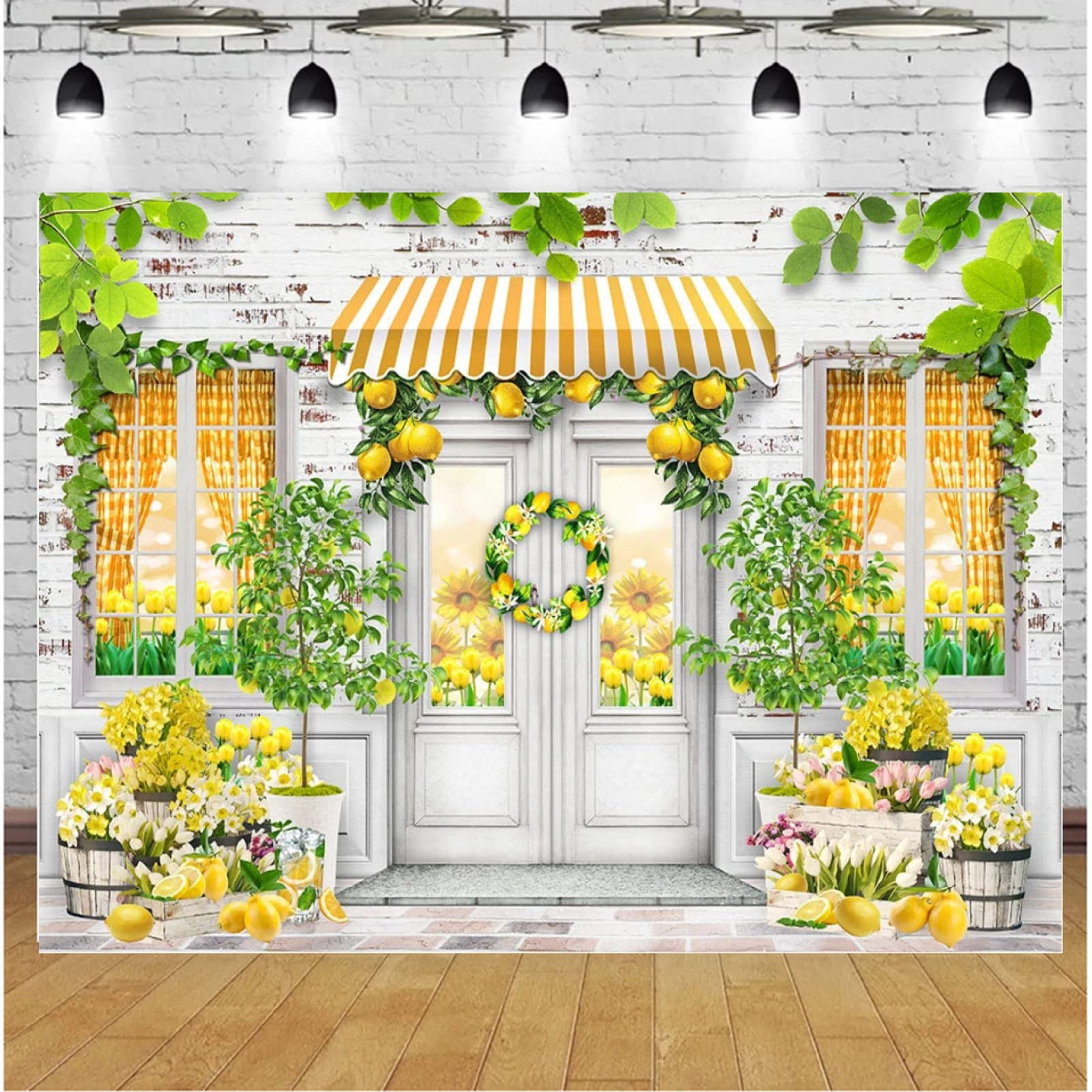 Lemon Grove Photography Backdrop for Kids Birthday Parties and Bridal ...