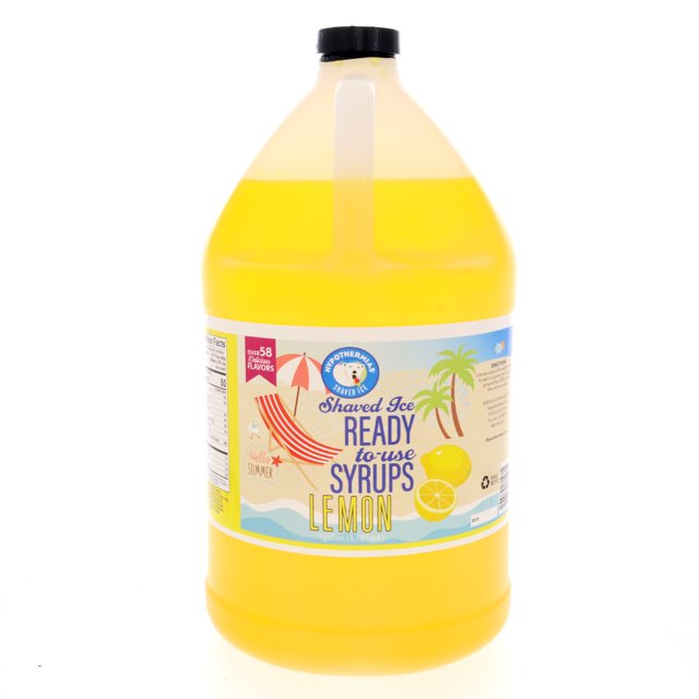 Lemon Hypothermias Handcrafted Hawaiian π§ Snow Cones Flavor Syrups For