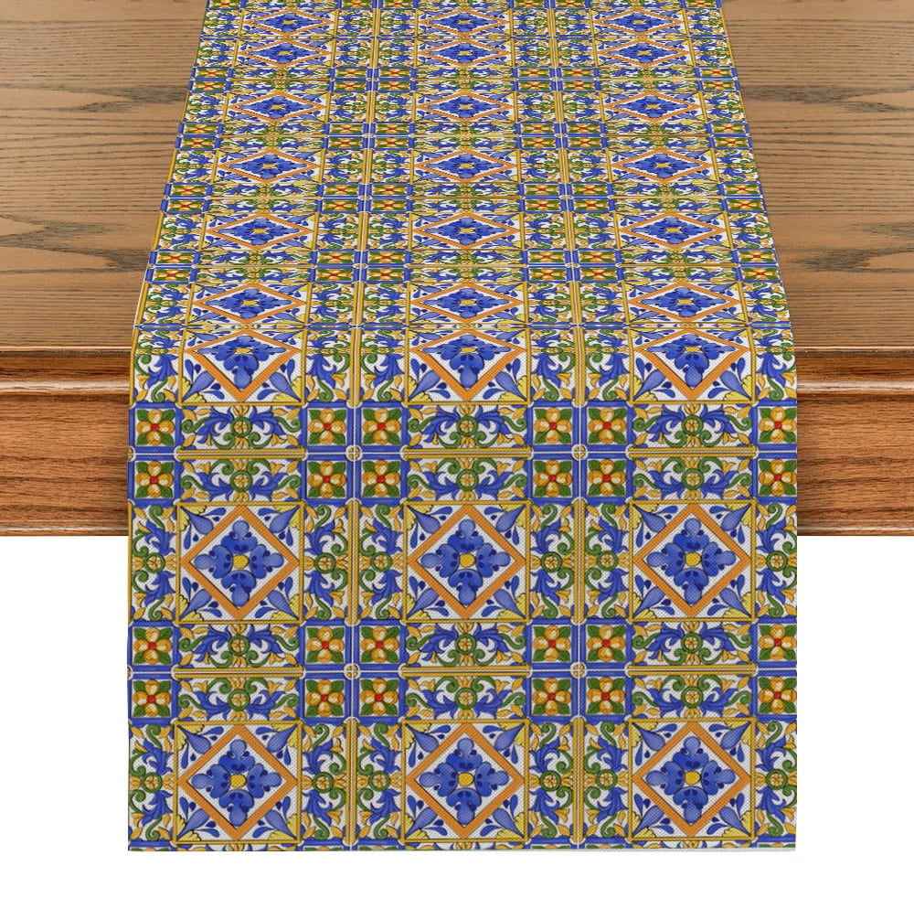 Lemon Individual Cloth Table Runners Ceramics ration and Accessories ...
