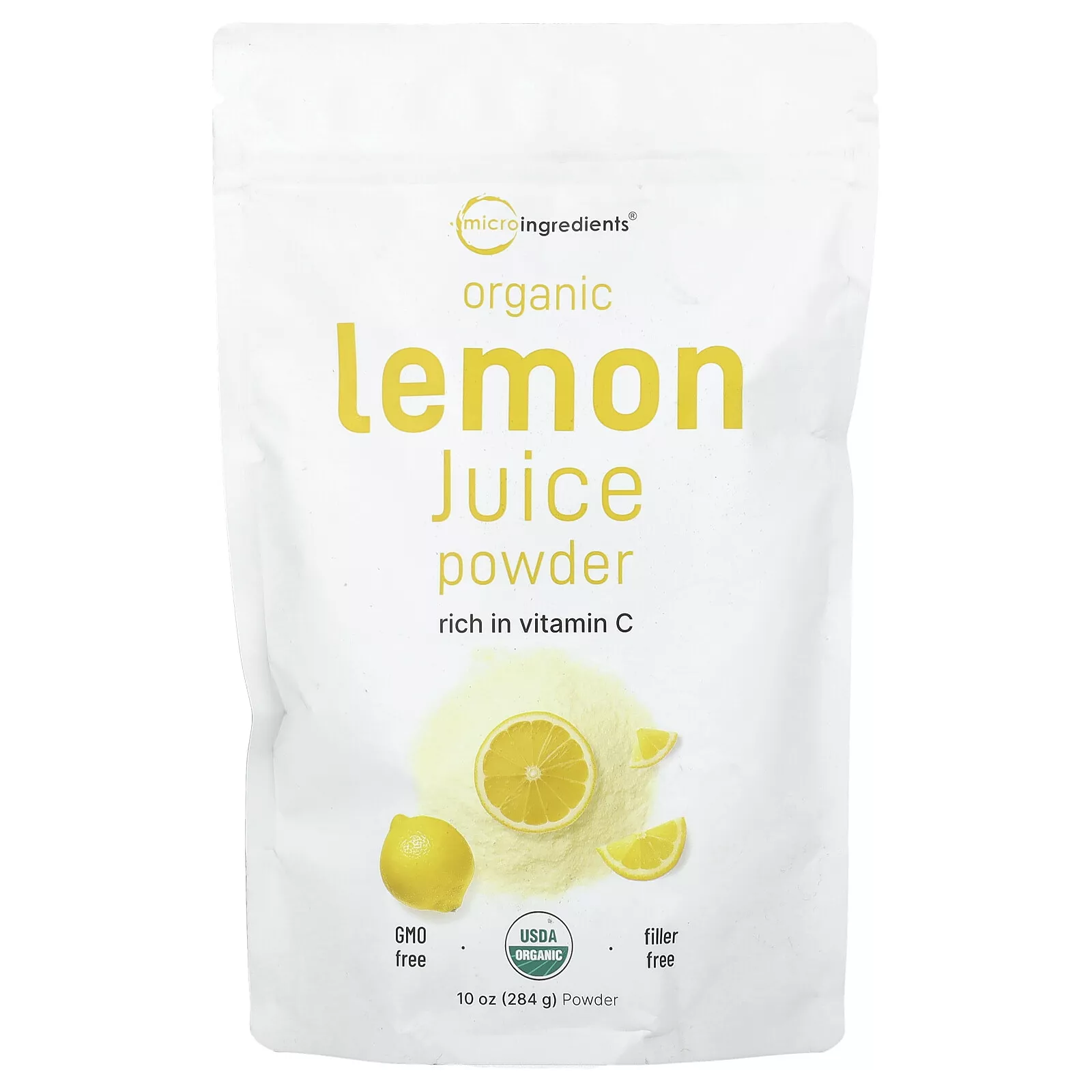 Lemon Juice Powder Organic, 10 oz (284 g) - Walmart.com