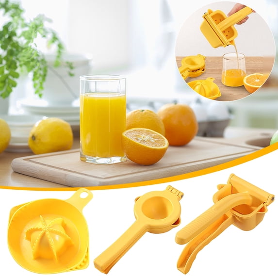 Lemon Juicer, Hand Press, Manual Juicer, Max Extraction, for Home Bars ...