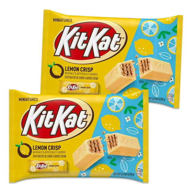 Lemon Kit Kat Bars 2 X 84oz Bags Easter Candy Kit Kat Candy Bars Kitkat Candy Bars Kit Kat