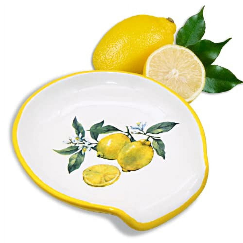 Lemon Kitchen Decor and Accessories - Lemon Spoon Rest with Gift Boxes ...