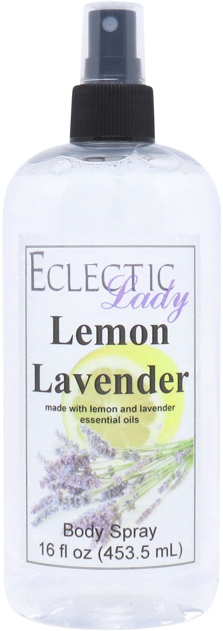 Lemon Lavender Body Spray, Eclectic Lady, Hydrating Mist, Unisex, 16 oz ...
