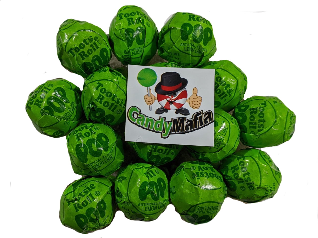 Lemon Lime Tootsie Pops 60 Count with CandyMafia Magnet - Walmart.com