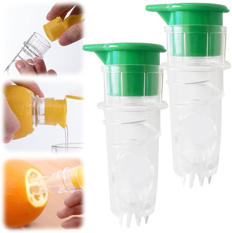 Lemon Mini Squeezer, 2025 New Screw Top Lemon Juicer Mini Manual Lemon ...