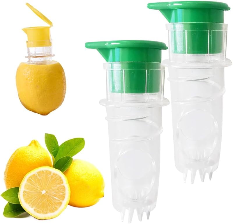 Lemon Mini Squeezer, Screw-Top Lemon Squeezer Manual Juice Extractor ...