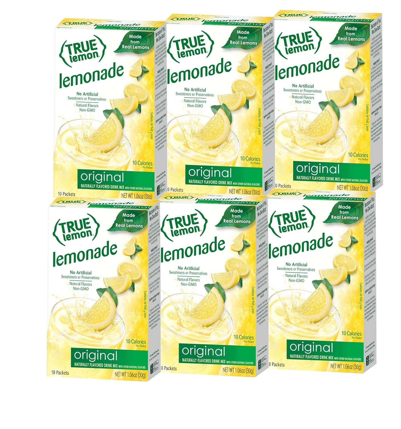 Lemon Original Lemonade, 10 count - 6 Pack - Walmart.com