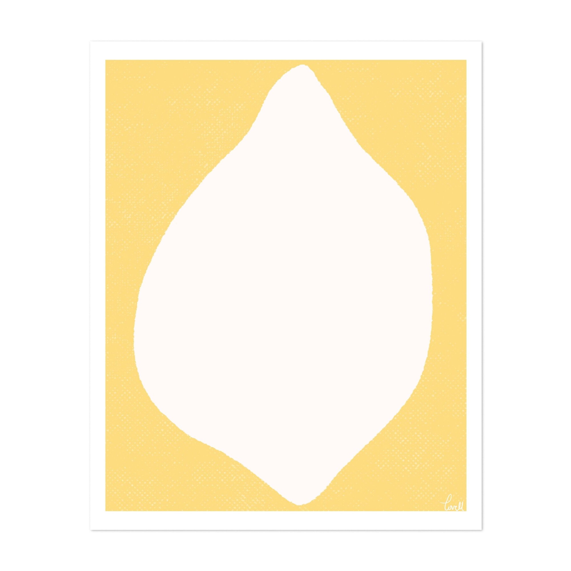 Lemon Print - Vibrant Kitchen Wall Art, Mediterranean Food Art for ...