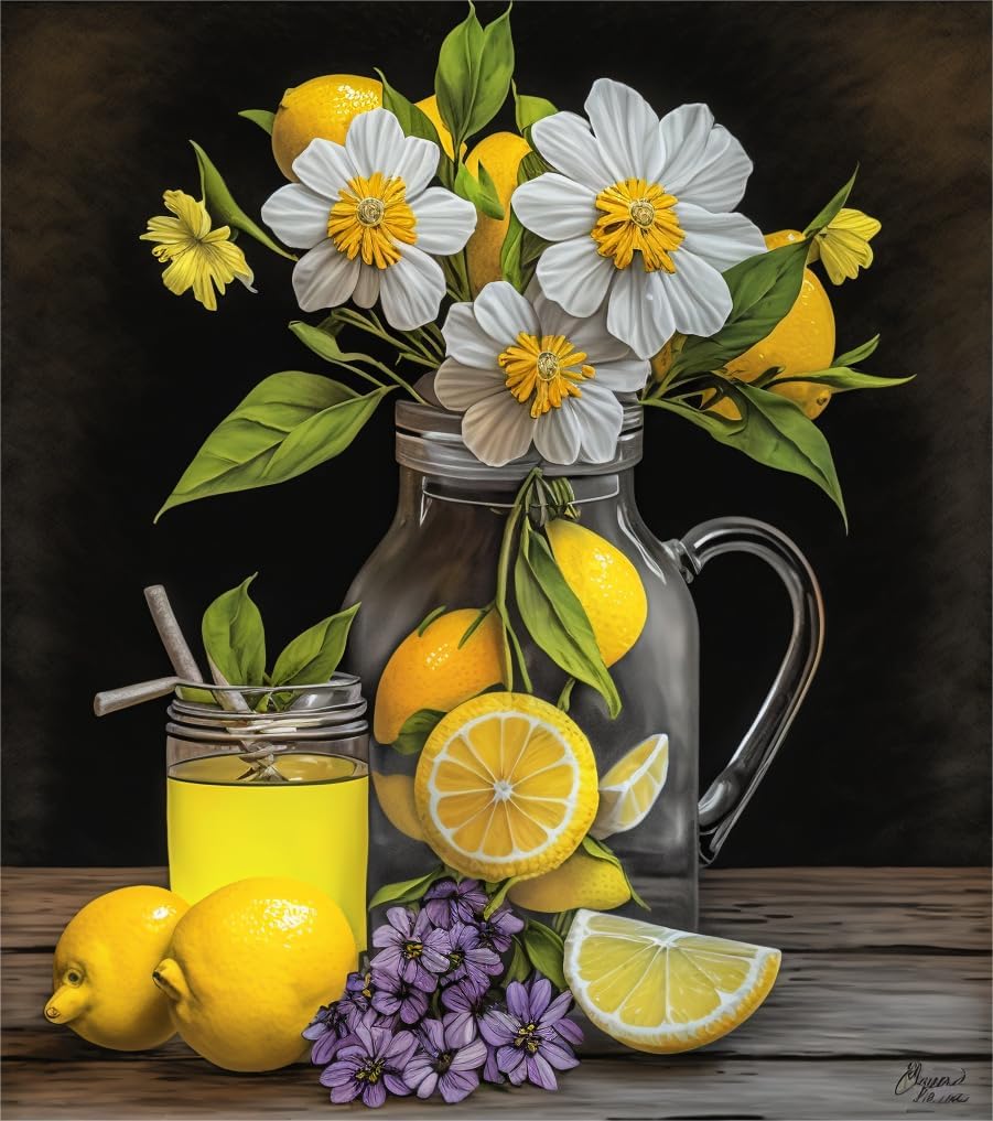 Lemon Puzzles for Adults 500 Pieces, Impossible Hard Difficult ...