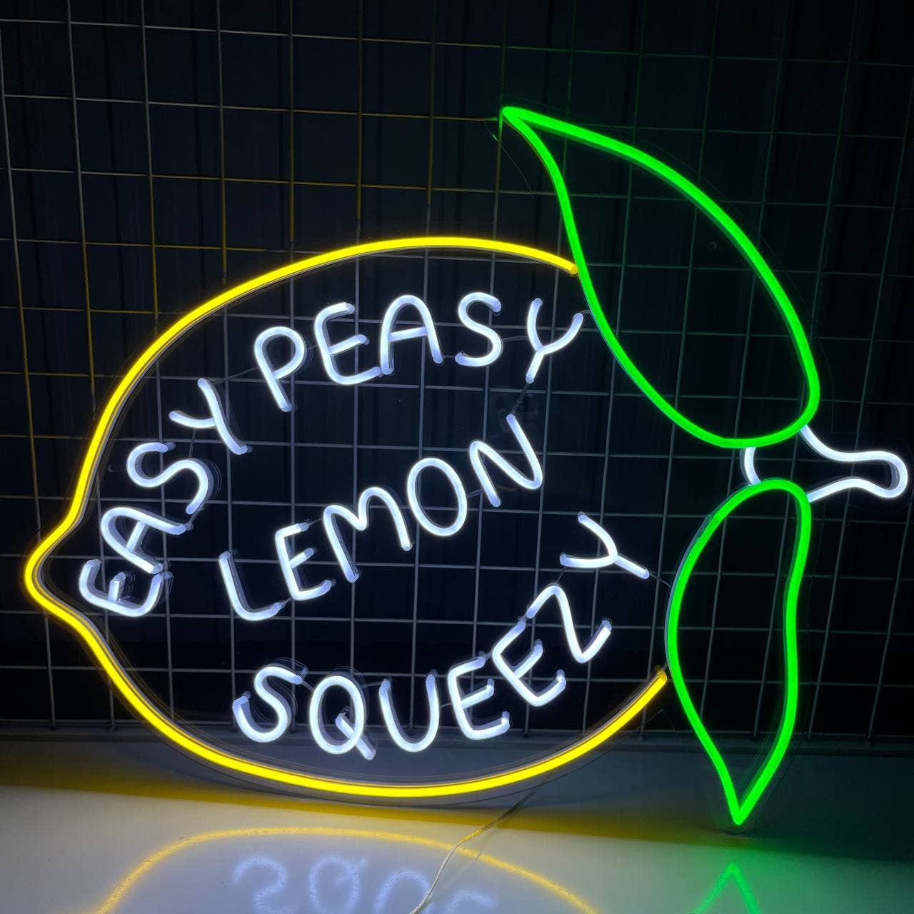 Lemon Queezy Neon Sign, Tropical Fruits Wall Neon Sign - Walmart.com