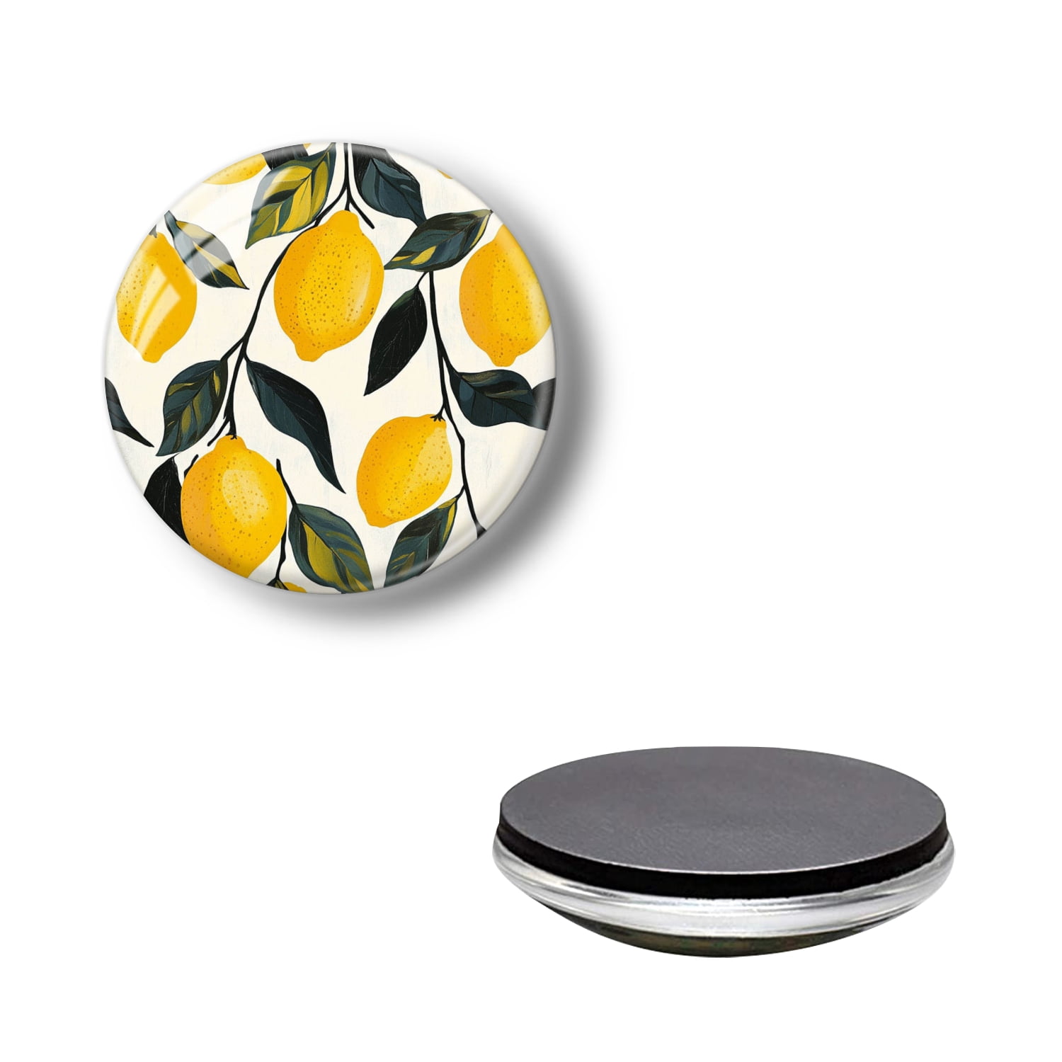 Lemon Refrigerator Magnets Strong Fridge Sticker, Whole Lemons on ...