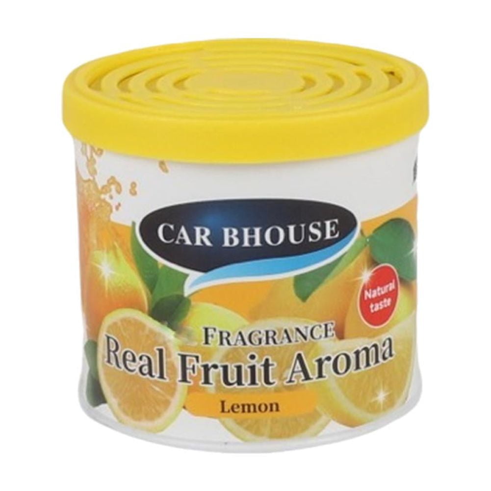 Lemon Scented Car Air Freshener - Solid Design, Long-Lasting Fragrance ...
