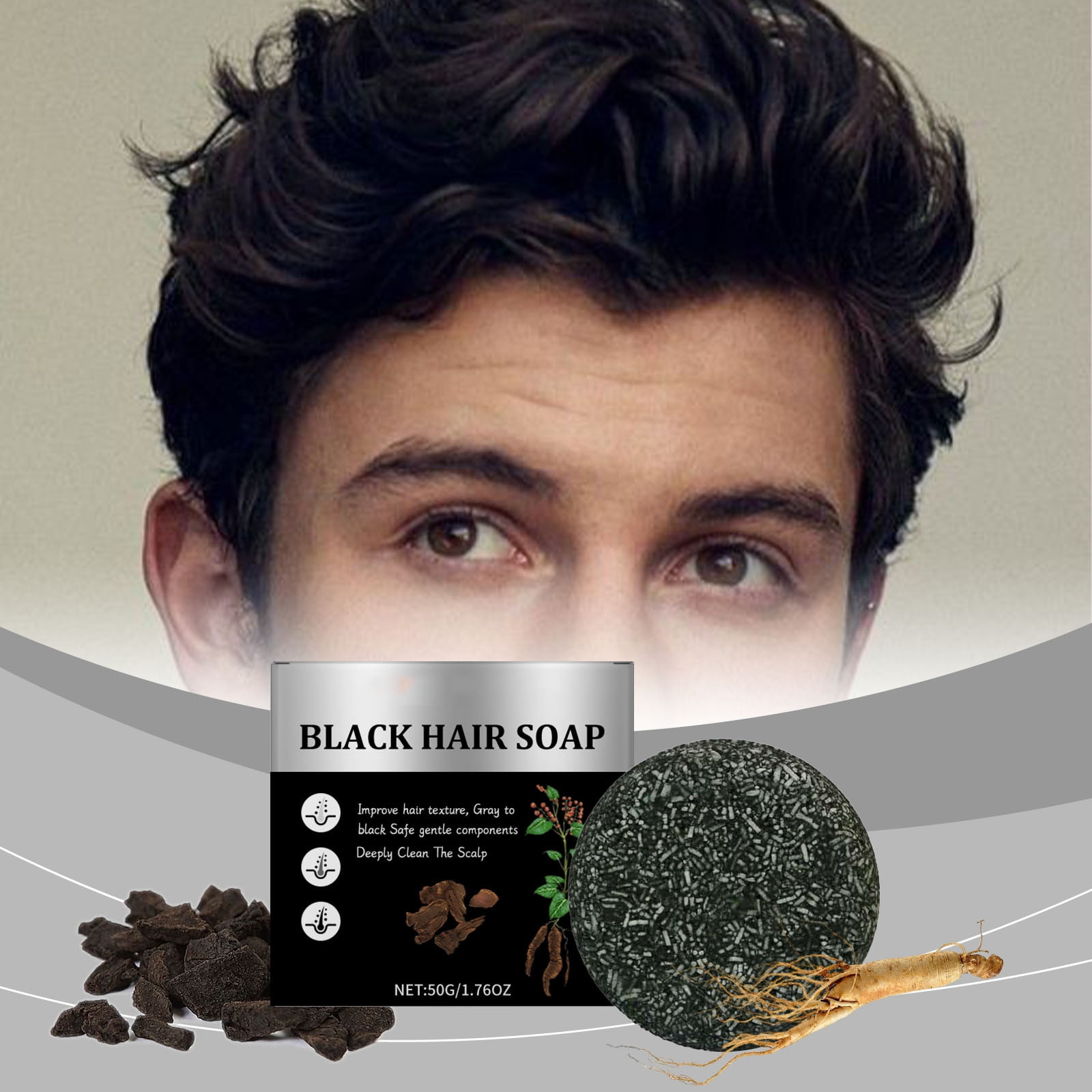 Lemon Shampoo Bar, Natural Scalp Cleansing & Hair Smoothing, Lemon ...