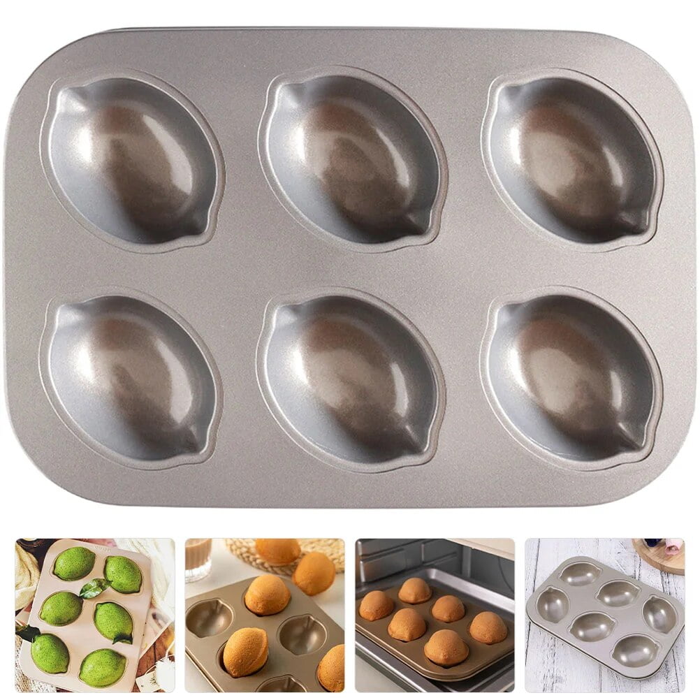Lemon Shape Trays Baking Bakeware Chocolate Molds Cupcake Pan Shaped ...