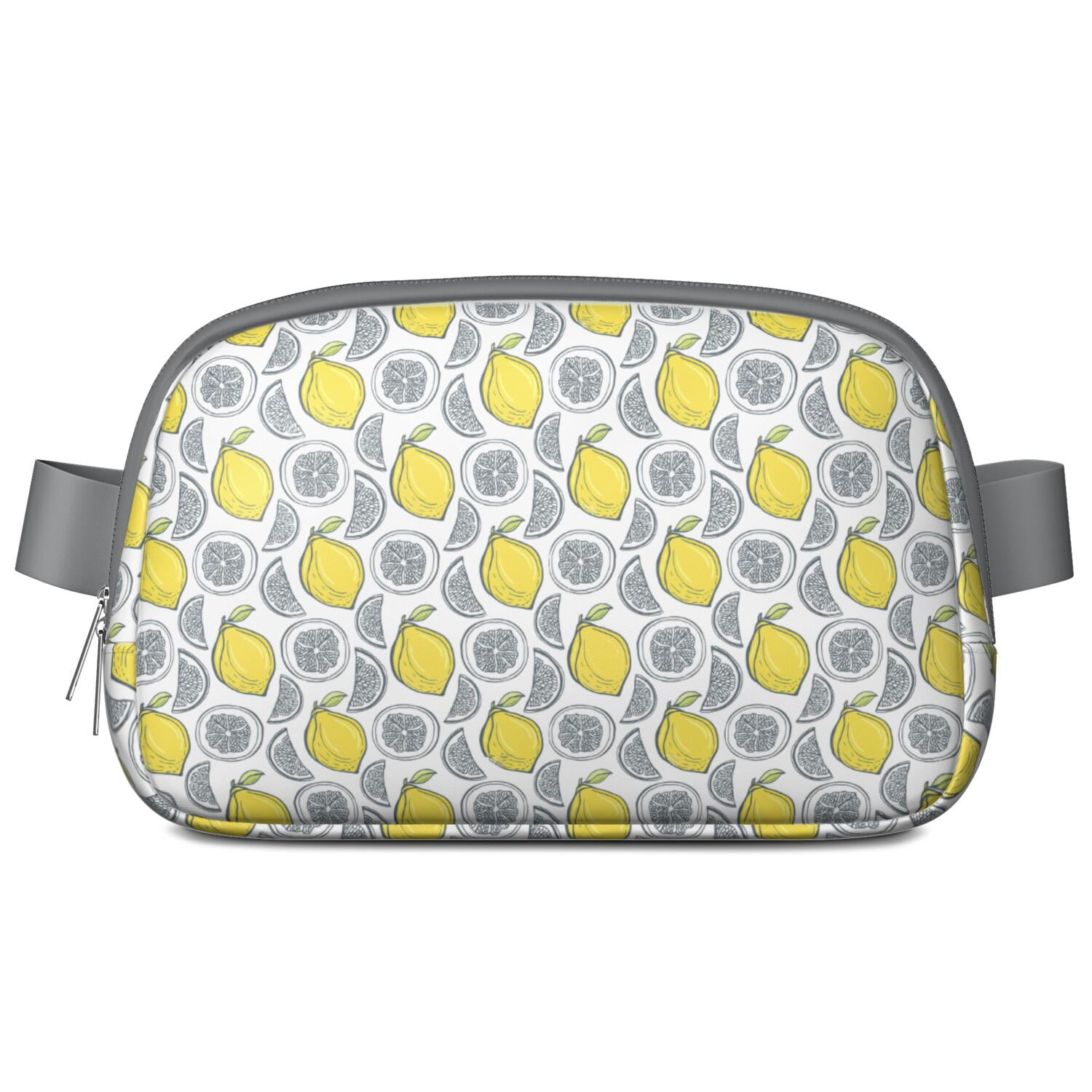 Lemon Slice Belt Bag – Bright Yellow Summer Fanny Pack for Modern ...