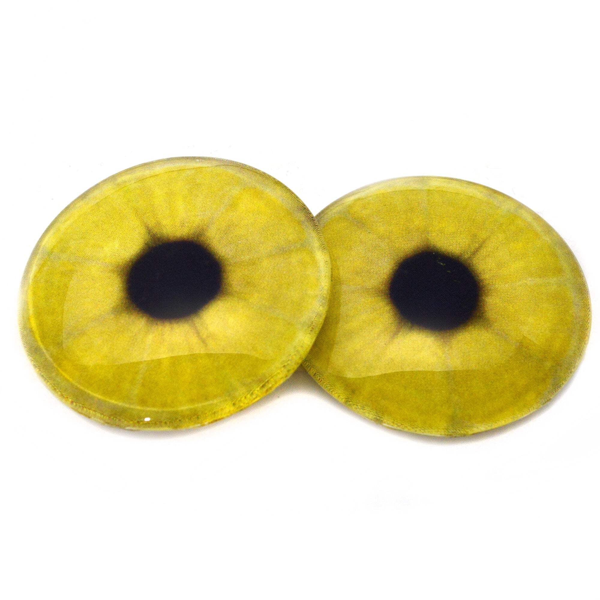 Lemon Slice Yellow Glass Eyes - Walmart.com