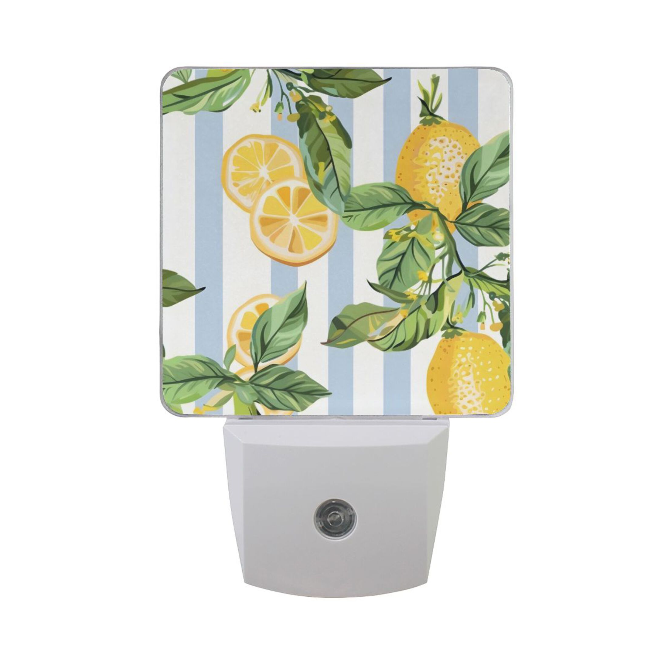 Lemon Slice and Leaves Night Light 2 Pack LED Nightlight Plug into Wall ...