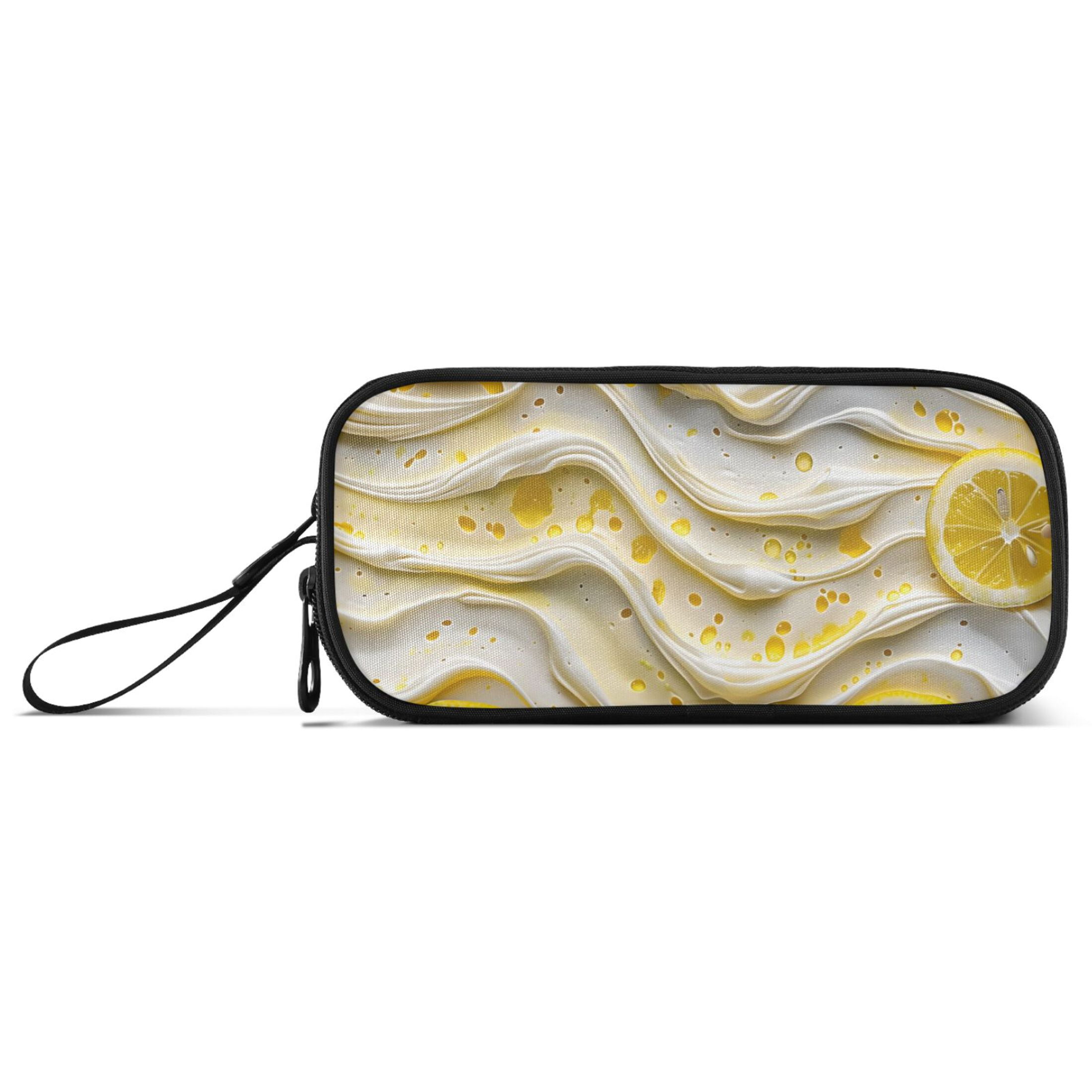 Lemon Slices and Cream Pencil Case Stationary Holder Pen Bag Pencil ...